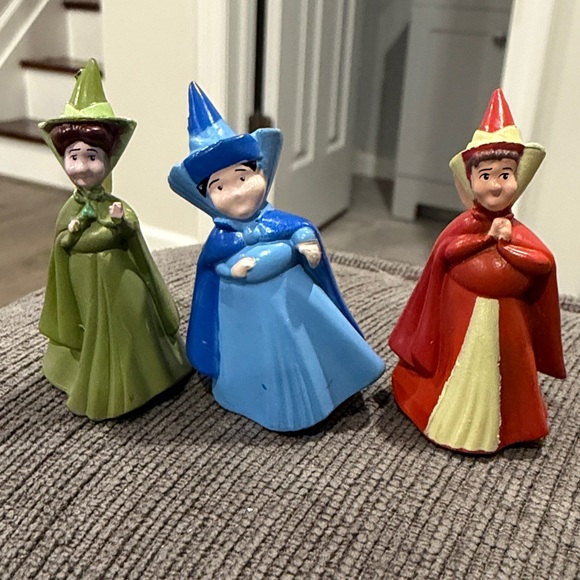 Disney | Toys | Disney Sleeping Beauty Fairies Fauna Flora Merryweather ...